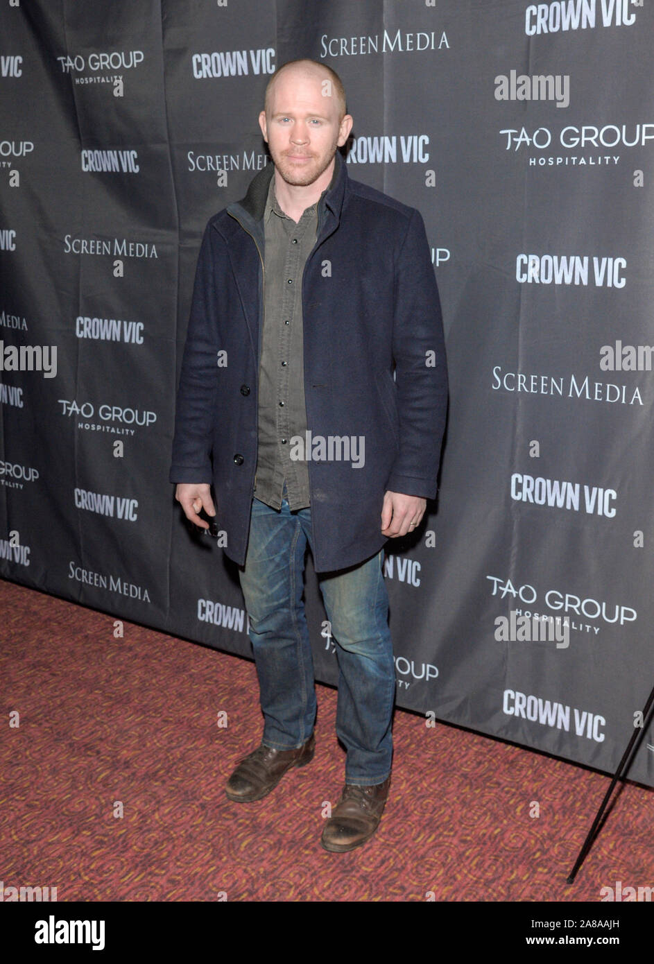 New York, NY - November 6, 2019: Alex Morf attends the "Crown Vic" New ...