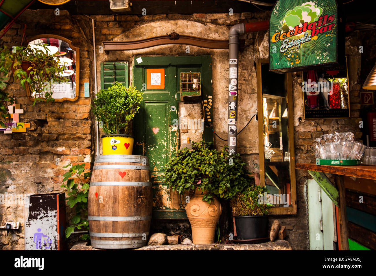 Ruin Bars began as an experiment,a bar set up in an abandoned building ...