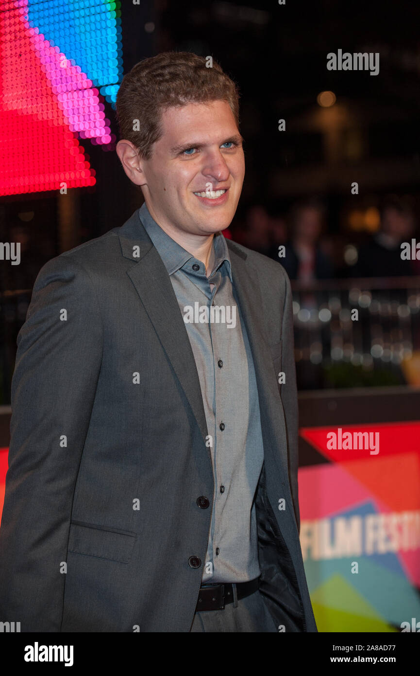 Seen arriving for Bad Education, Premiere at London Film Festival ...