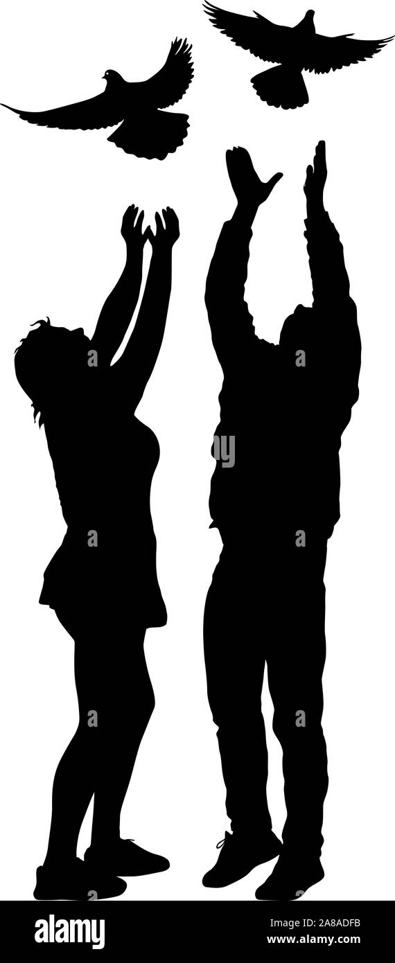 Letting go symbol Stock Vector Images - Alamy