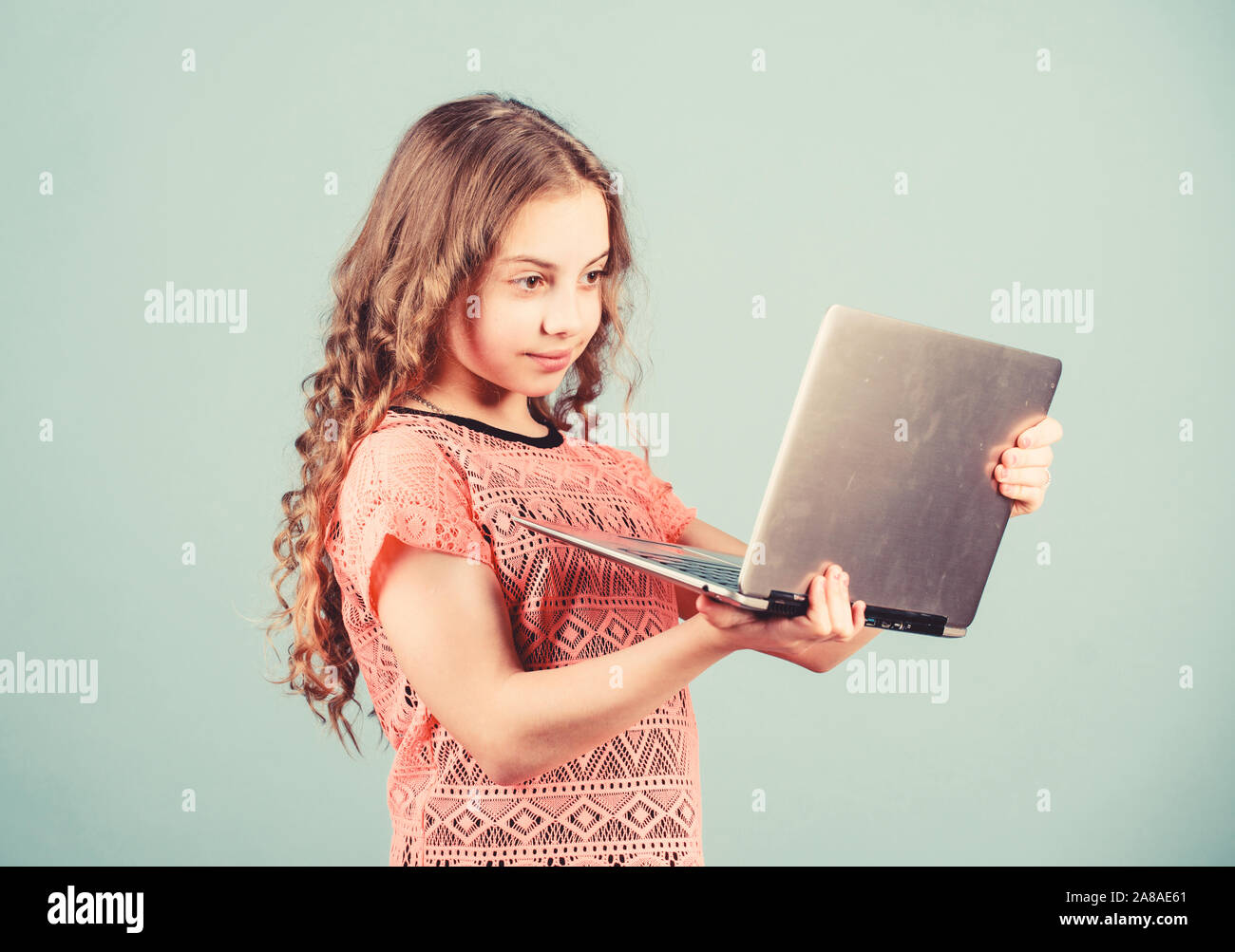 shopping online. school project. child development in digital age. play ...