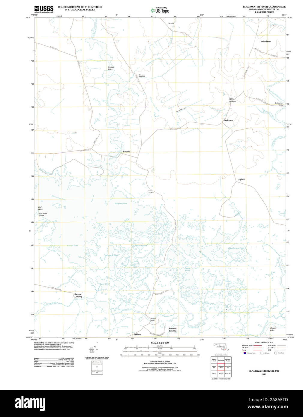 Blackwater river maryland Cut Out Stock Images & Pictures - Alamy