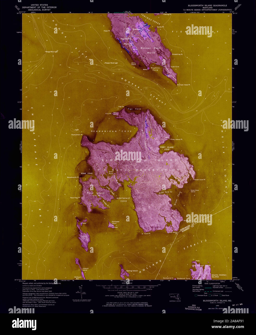 Bloodsworth island hi-res stock photography and images - Alamy