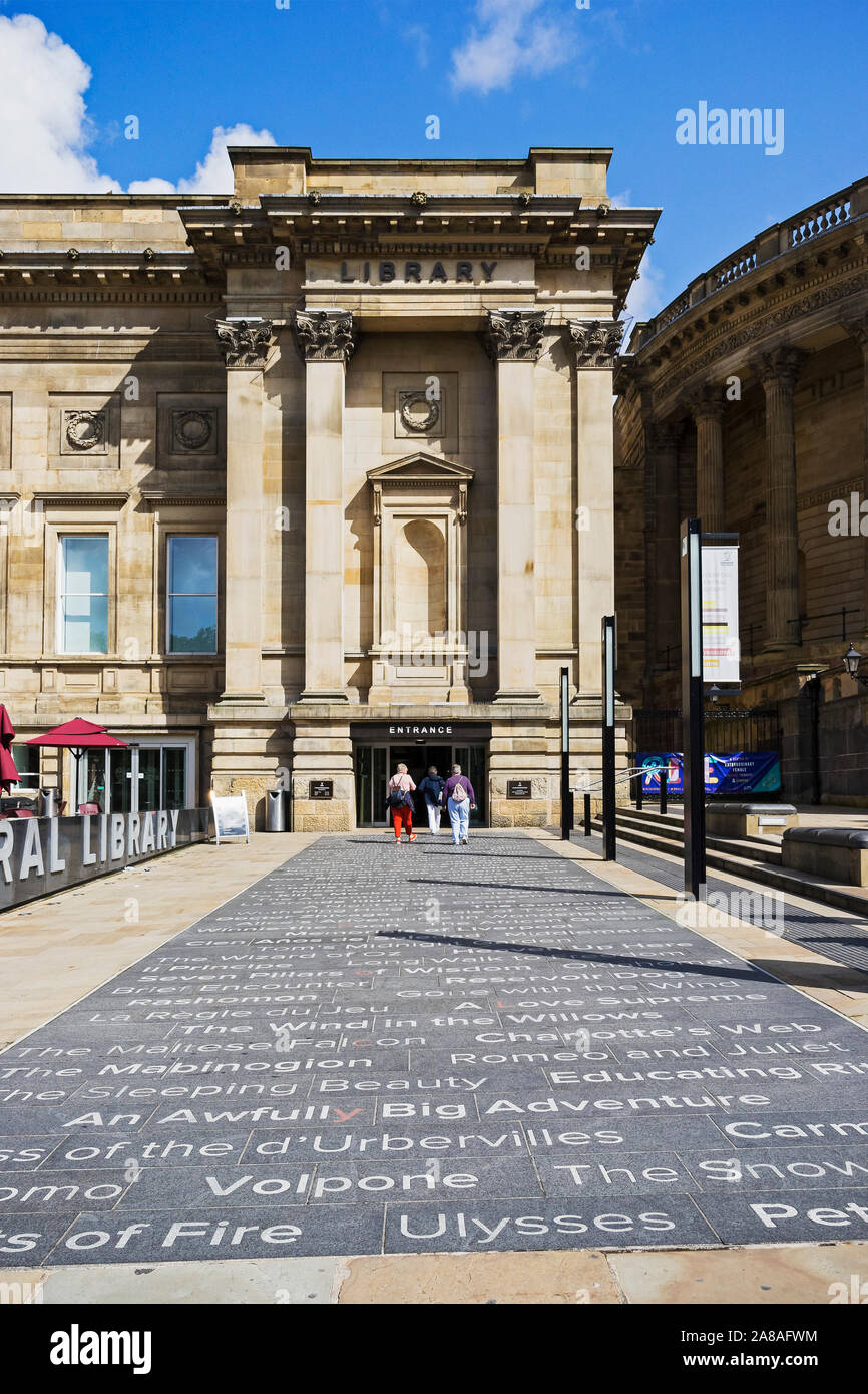 Liverpool Central Library, UK Stock Photo - Alamy