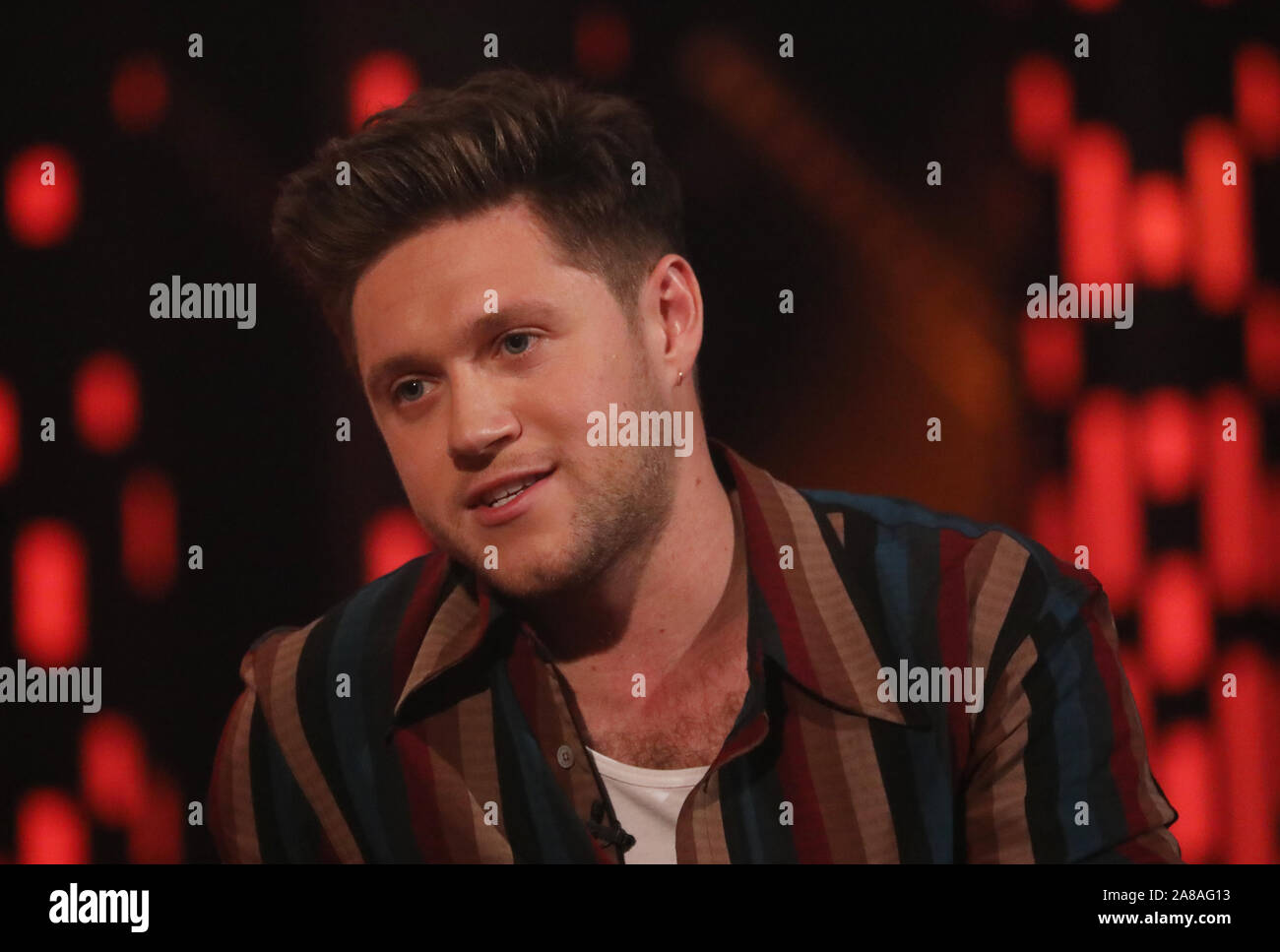Niall Horan during the filming for the Graham Norton Show at BBC ...