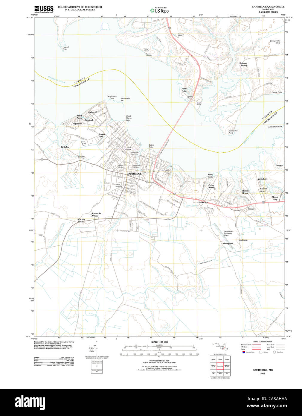 Cambridge map Cut Out Stock Images & Pictures - Alamy