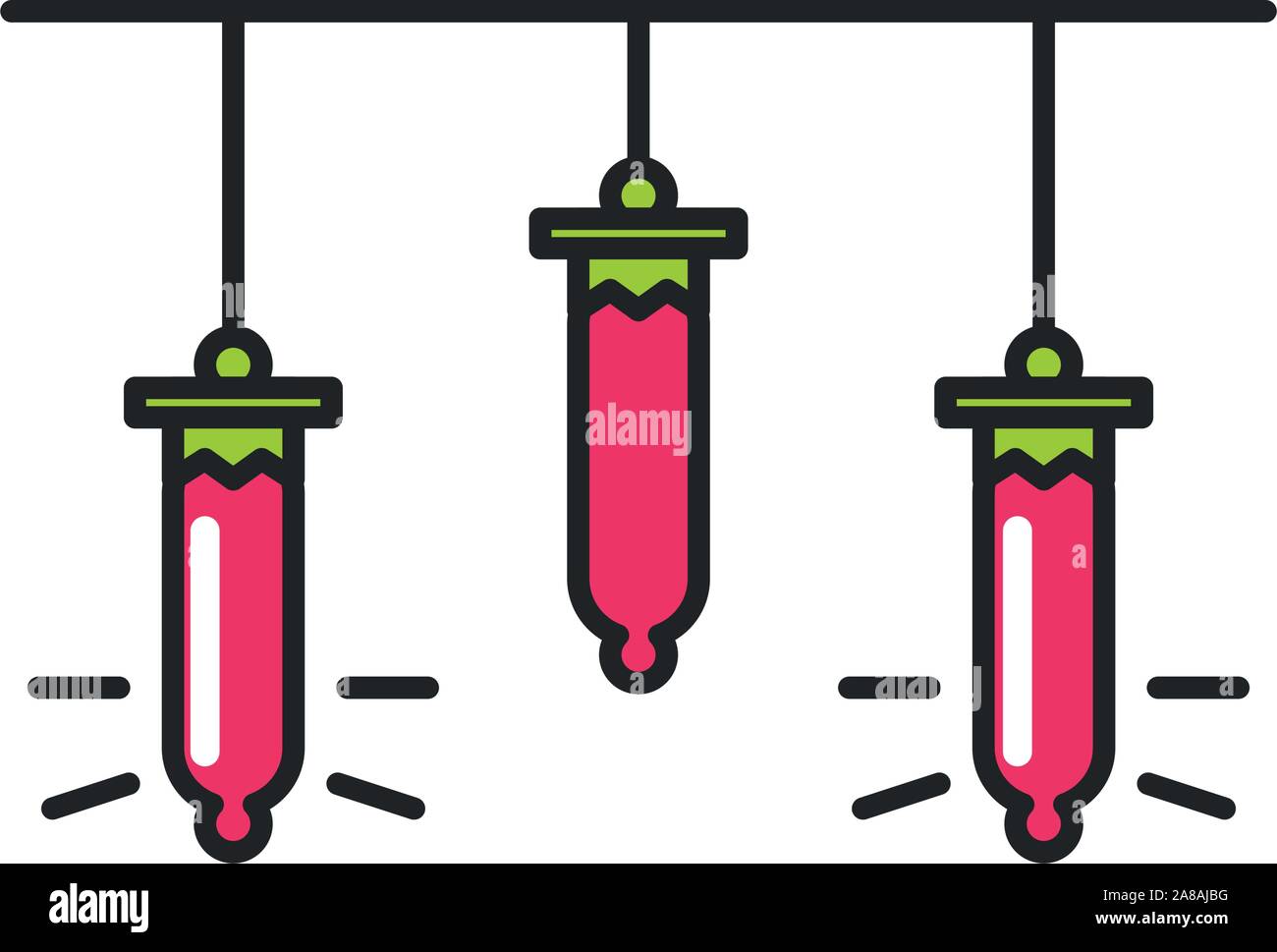 Decorative lights set icon Cut Out Stock Images & Pictures - Alamy