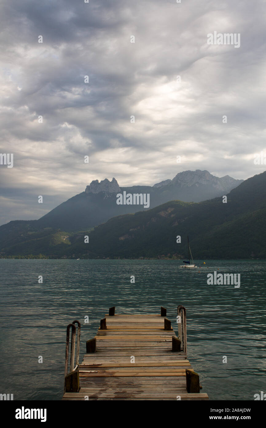 Annecy lake france hi-res stock photography and images - Alamy