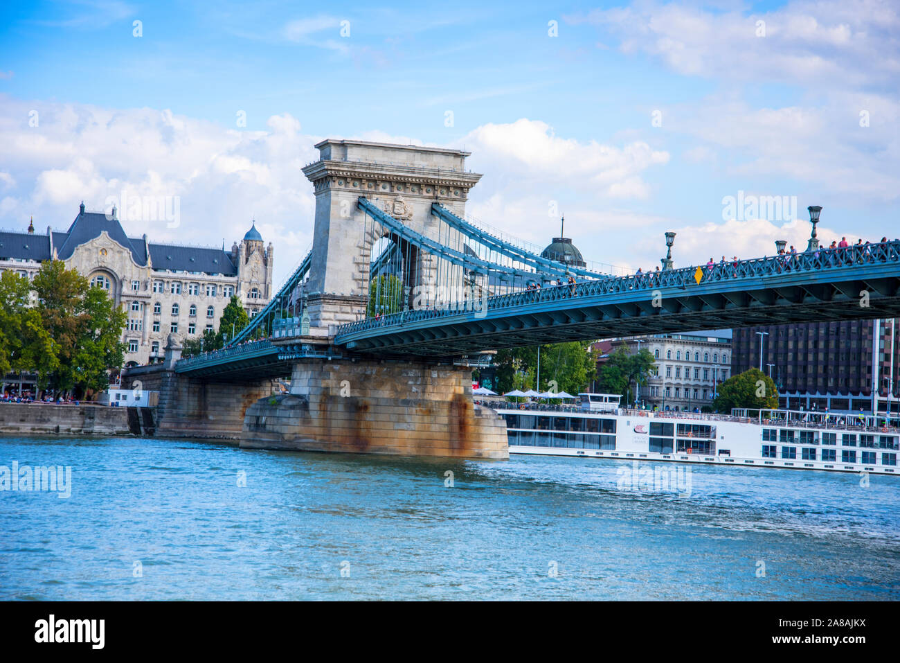 Budapest the Capital city of Hungary is divided by the River Danube.The ...