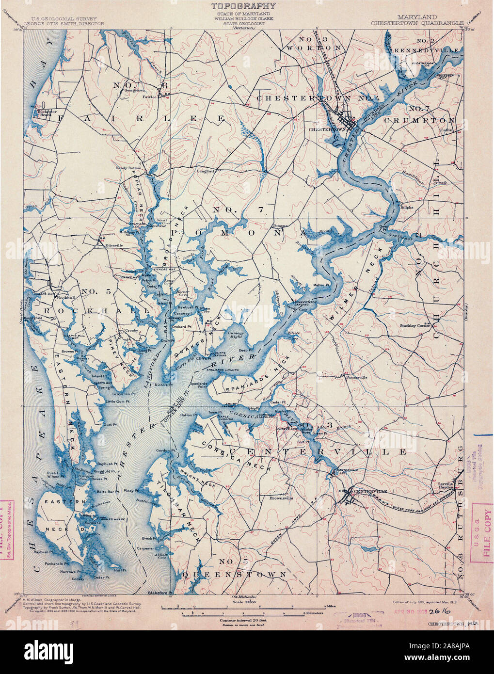 Map of chestertown hi-res stock photography and images - Alamy