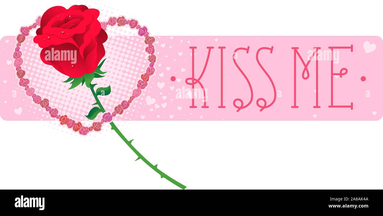 Couple kissing inside Stock Vector Images - Alamy