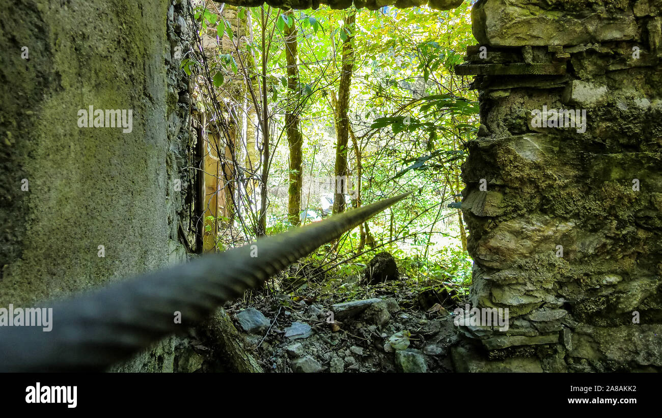 Detail of a steel rope Stock Photo - Alamy