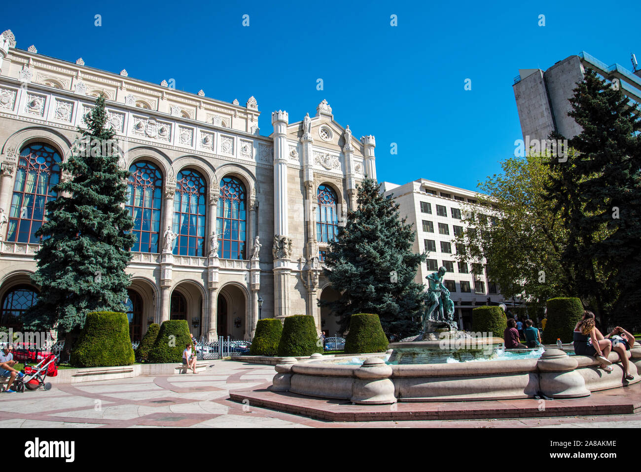 Budapest the Capital city of Hungary is a beautiful place divided by ...