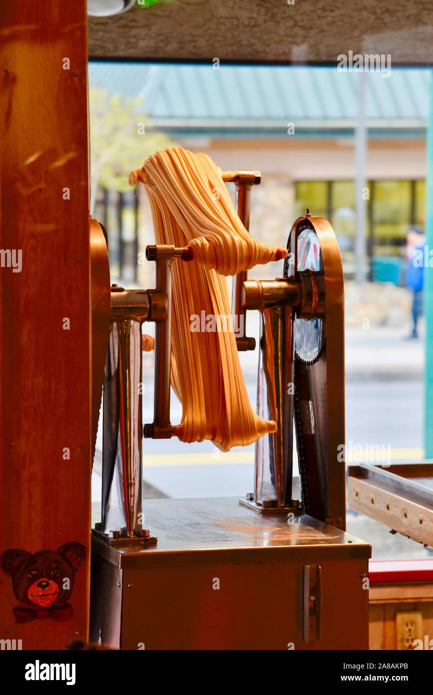 Taffy puller hi-res stock photography and images - Alamy