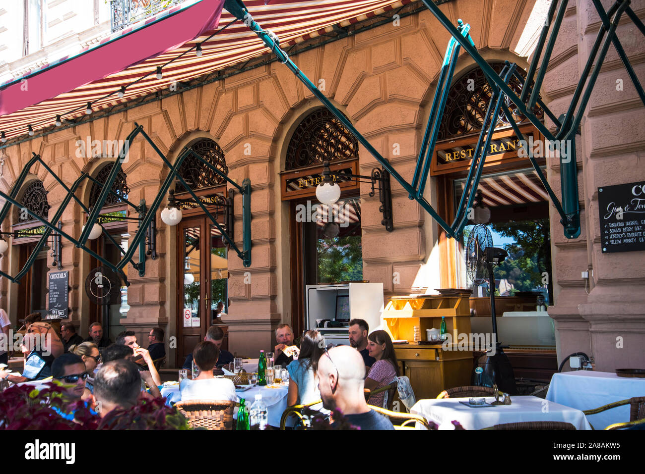 Budapest the Capital city of Hungary is a beautiful place divided by ...