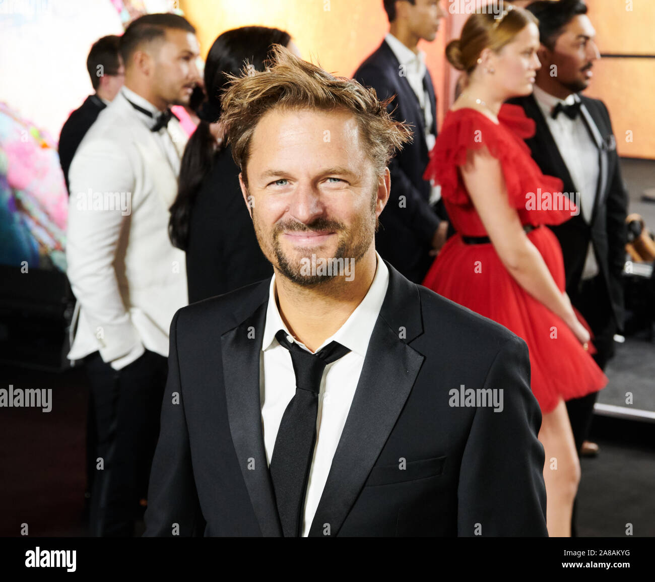 Berlin, Germany. 07th Nov, 2019. Philipp Hochmair, actor, comes to the ...