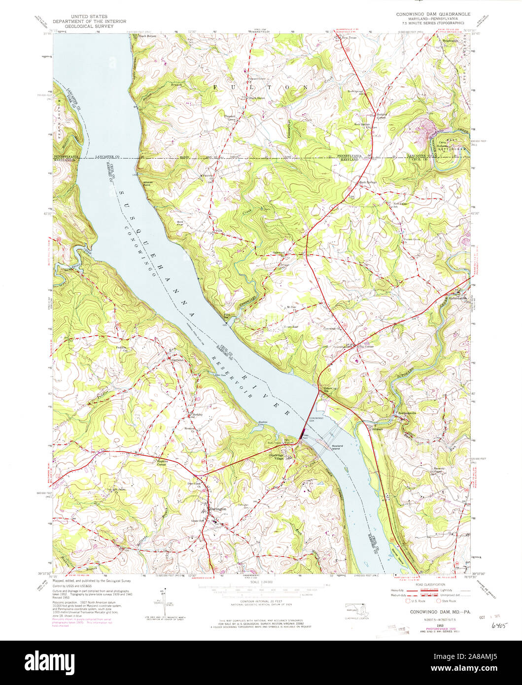 Conowingo dam Cut Out Stock Images & Pictures - Alamy