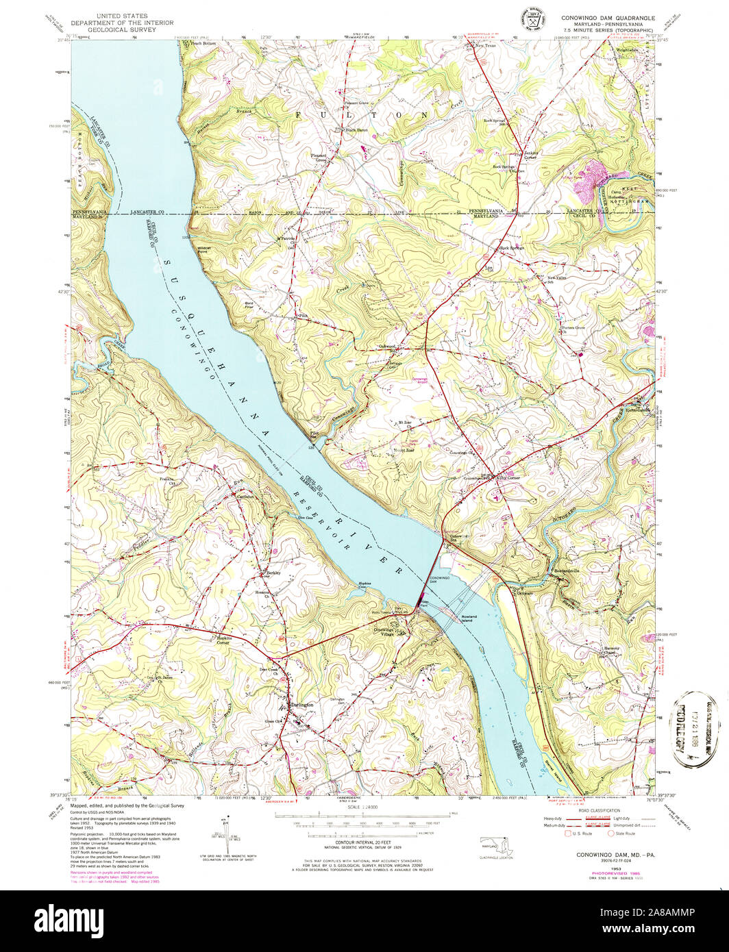 Conowingo dam Cut Out Stock Images & Pictures - Alamy