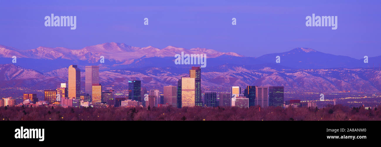 Denver panorama hi-res stock photography and images - Alamy