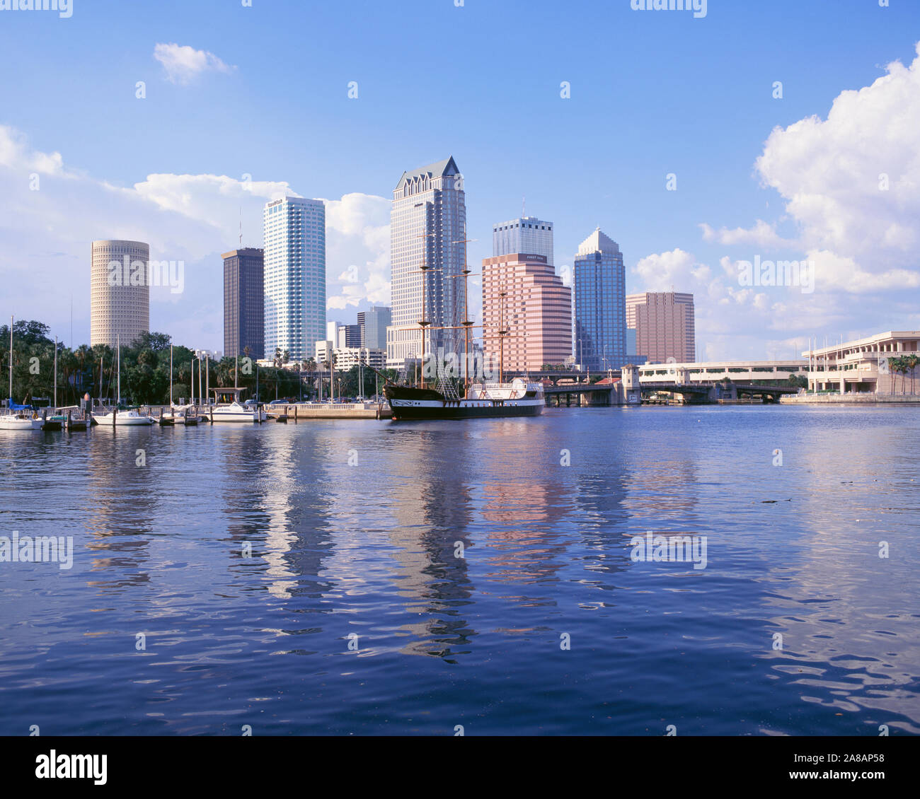 USA, Florida, Tampa, Office buildings in Tampa Stock Photo - Alamy