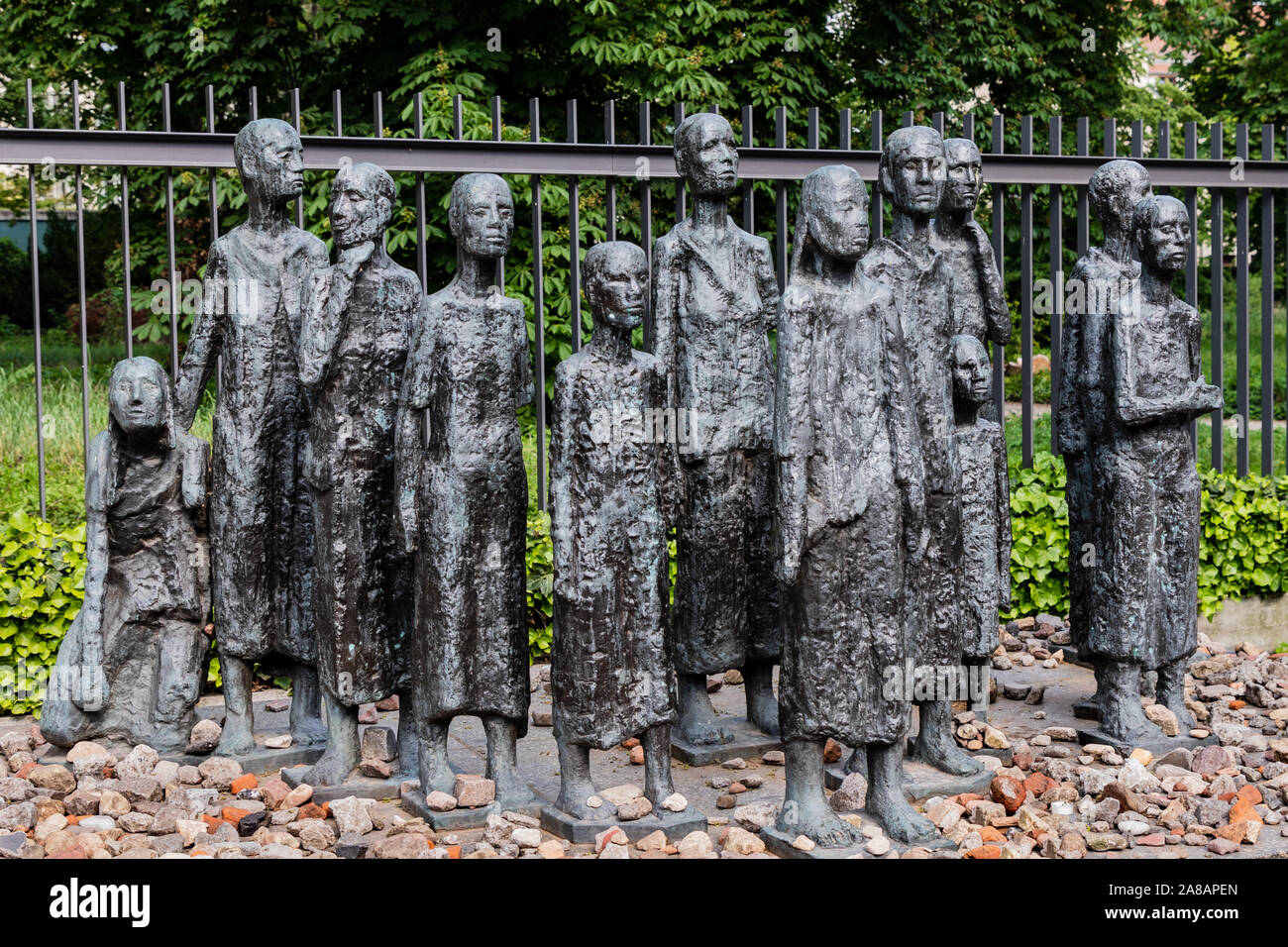 Holocaust Memorial, Bronze Sculpture, Jewish Victims of Fascism at the ...