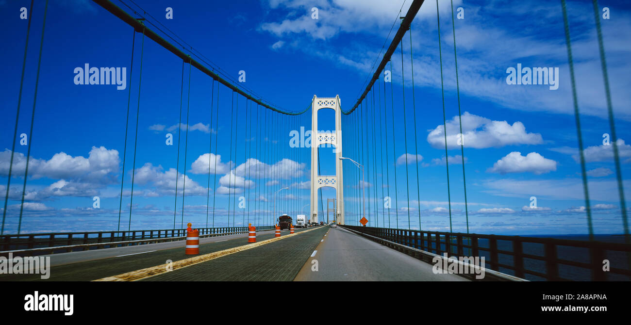 Mackinac bridge panoramic hi-res stock photography and images - Alamy