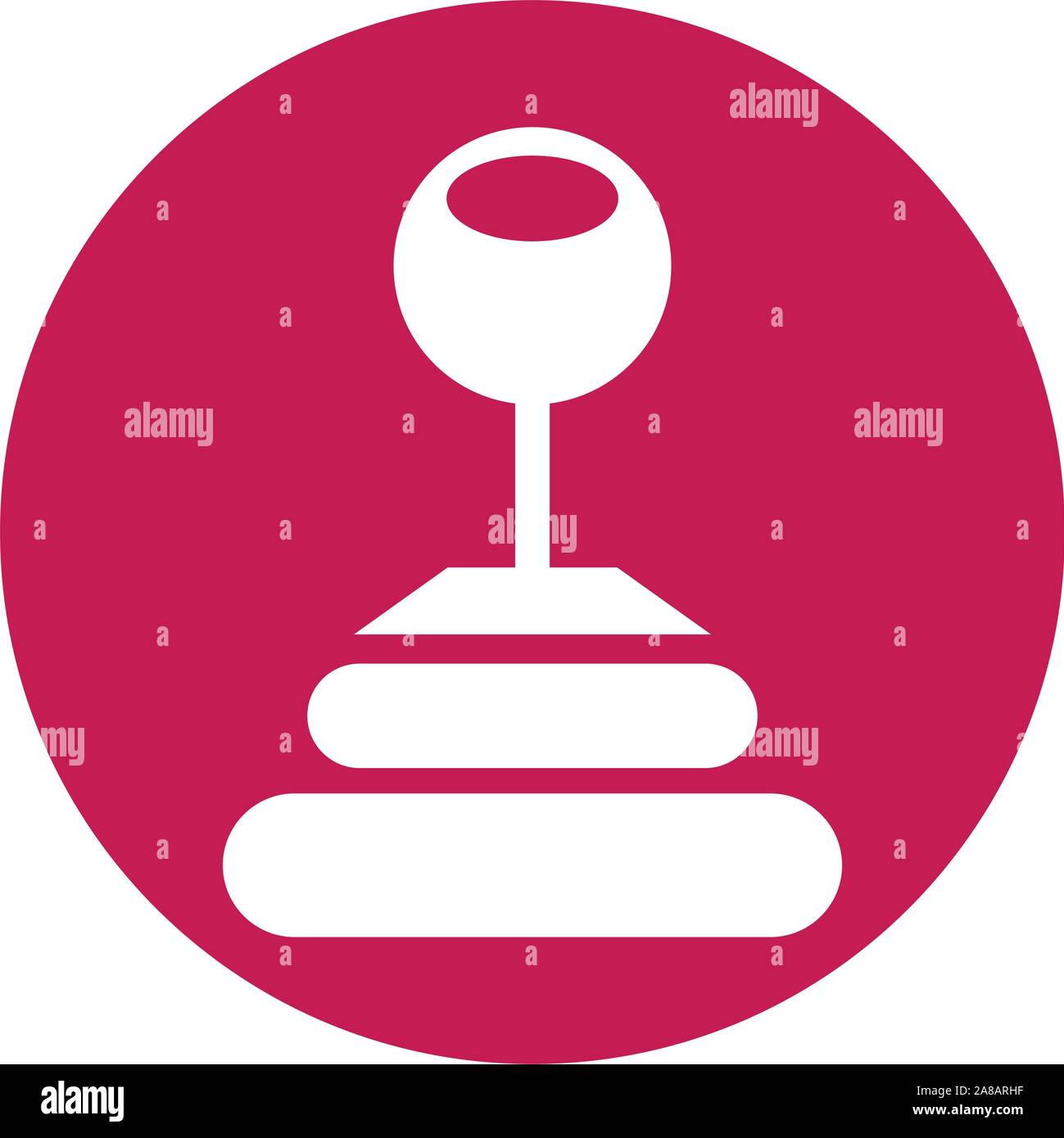 video game joystick control handle icon Stock Vector Image & Art - Alamy