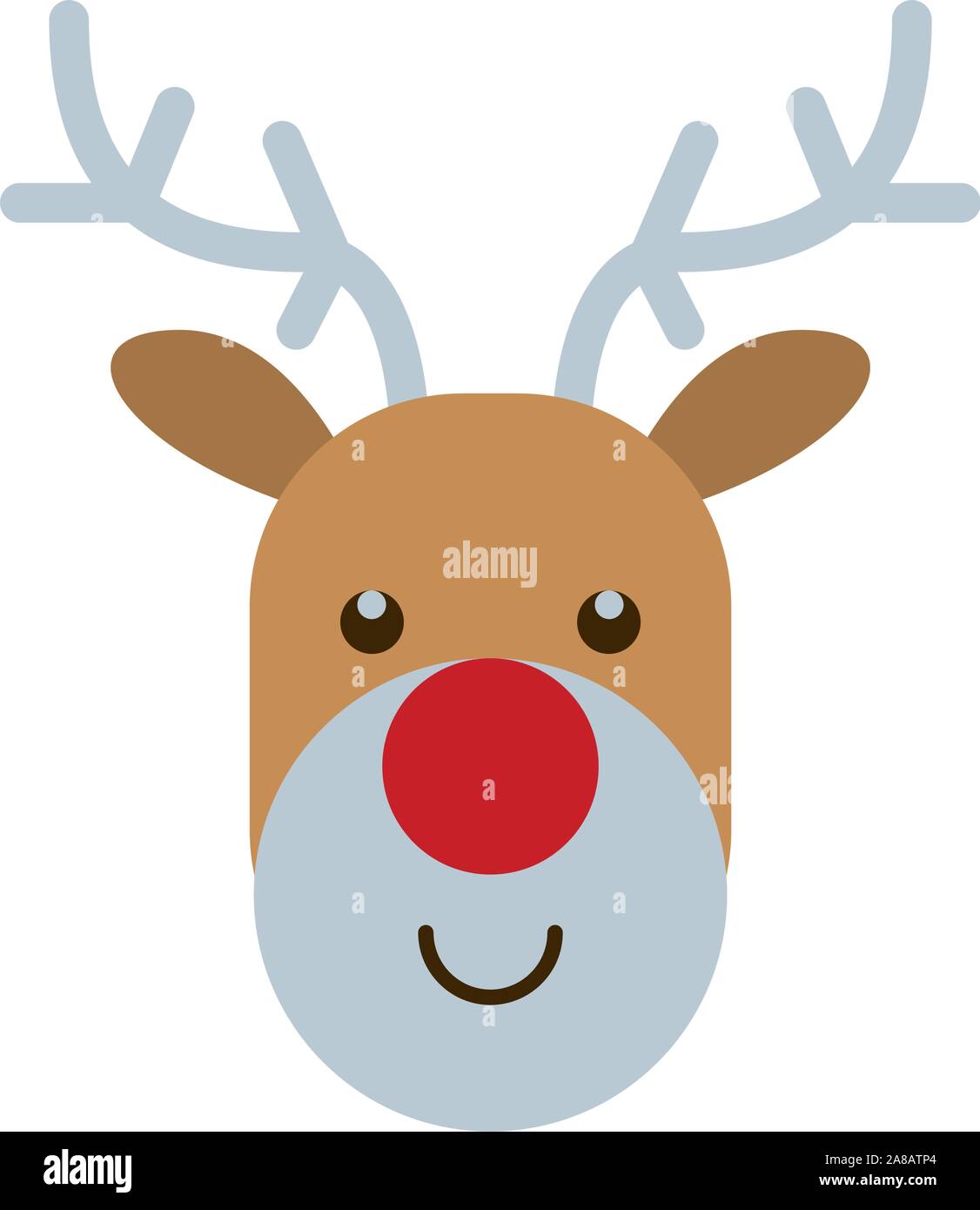 Rudolph Face Template
