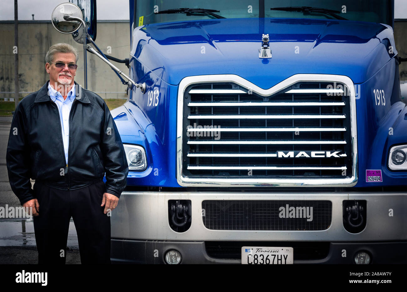 Larry Edwards, maintenance director at Highway Transport Chemical ...