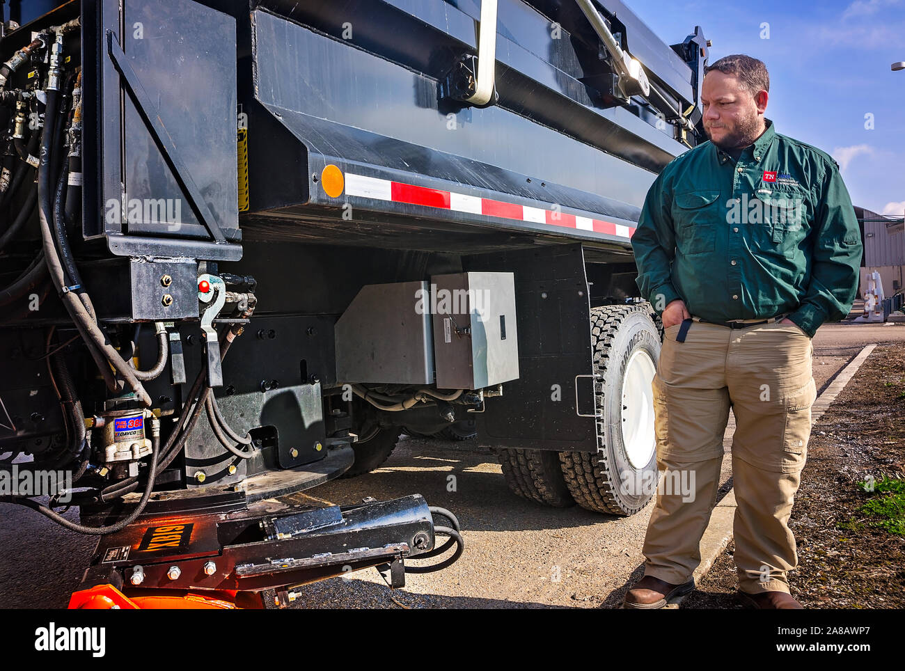 Benjamin Price, regional operations engineer at the Tennessee ...