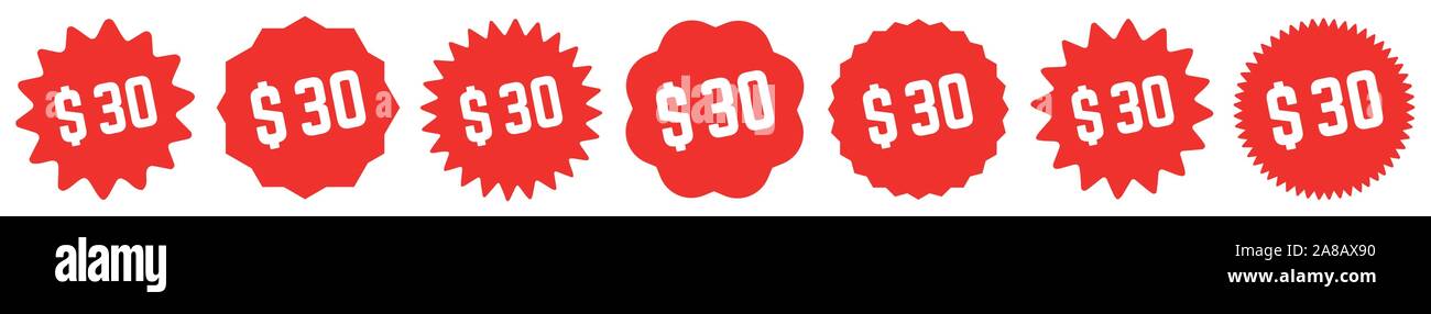 30 dollar Stock Vector Images - Alamy