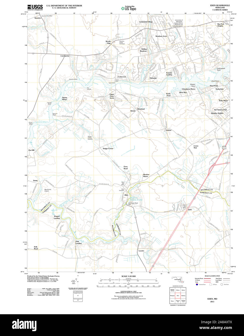 Map of eden Cut Out Stock Images & Pictures - Alamy