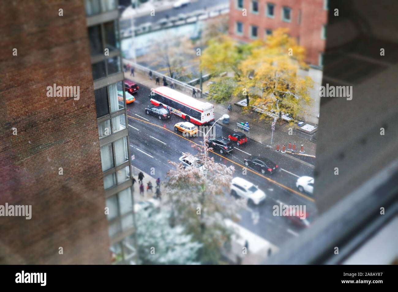 Rush hour Downtown Toronto Stock Photo - Alamy