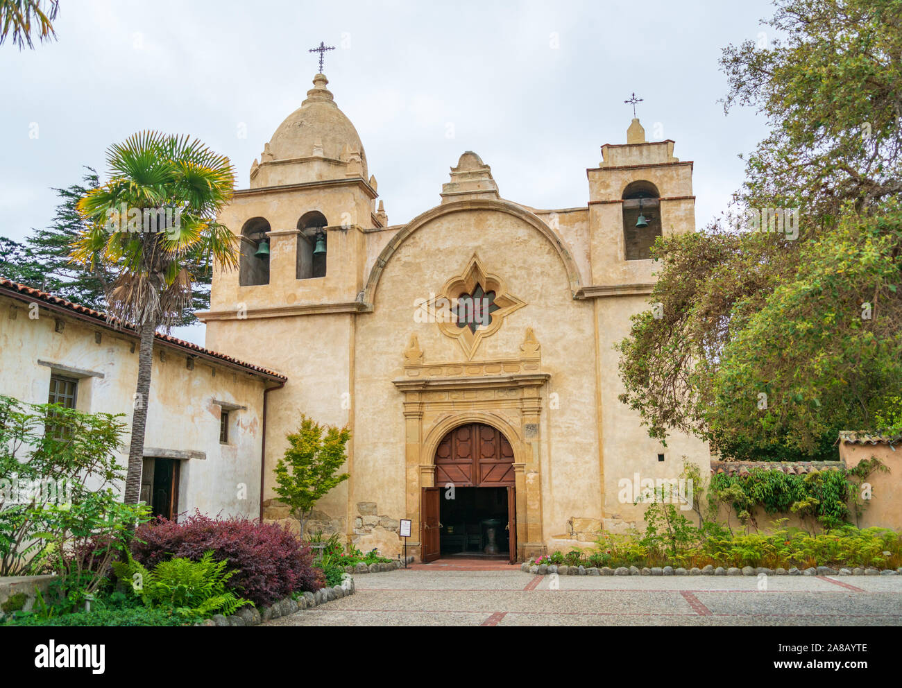 Mapa Mision San Carlos Borromeo De Carmelo Mission San Carlos Borromeo