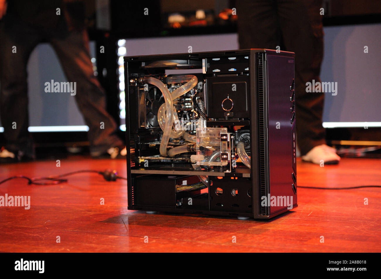 gamers competing in cyber games using computers, gaming consoles and ...