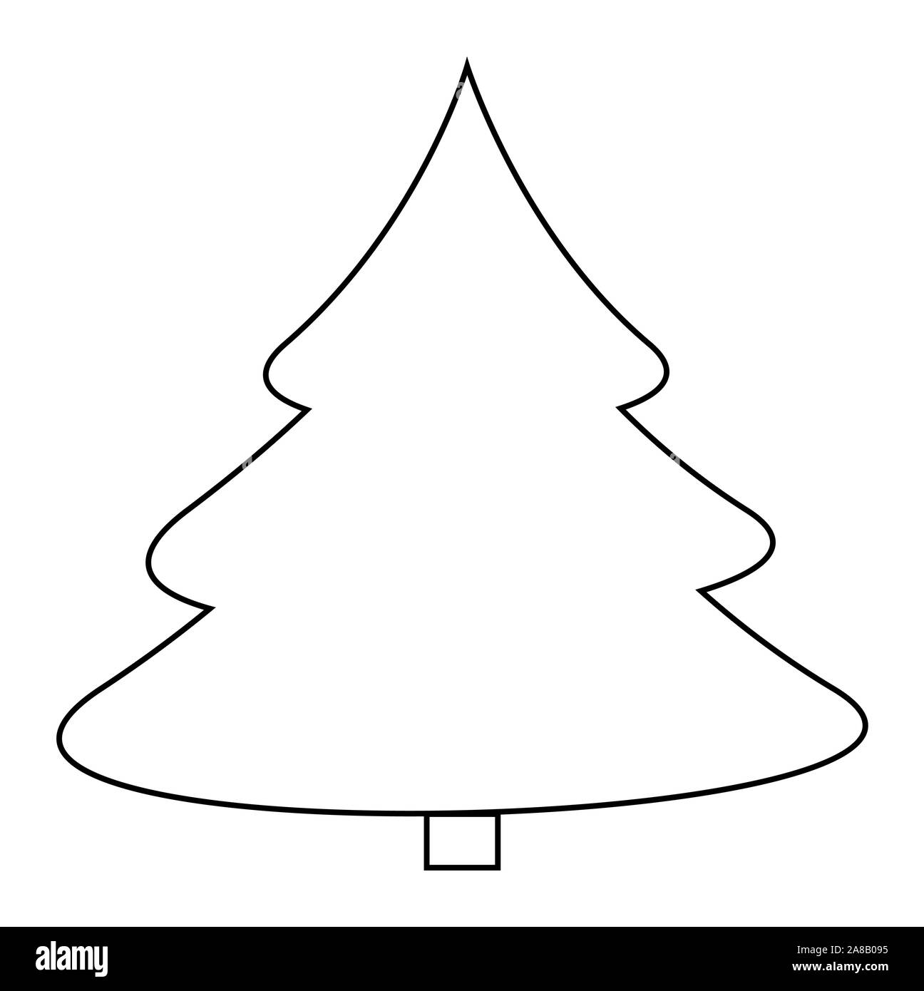 Clipart Christmas Tree Shaped