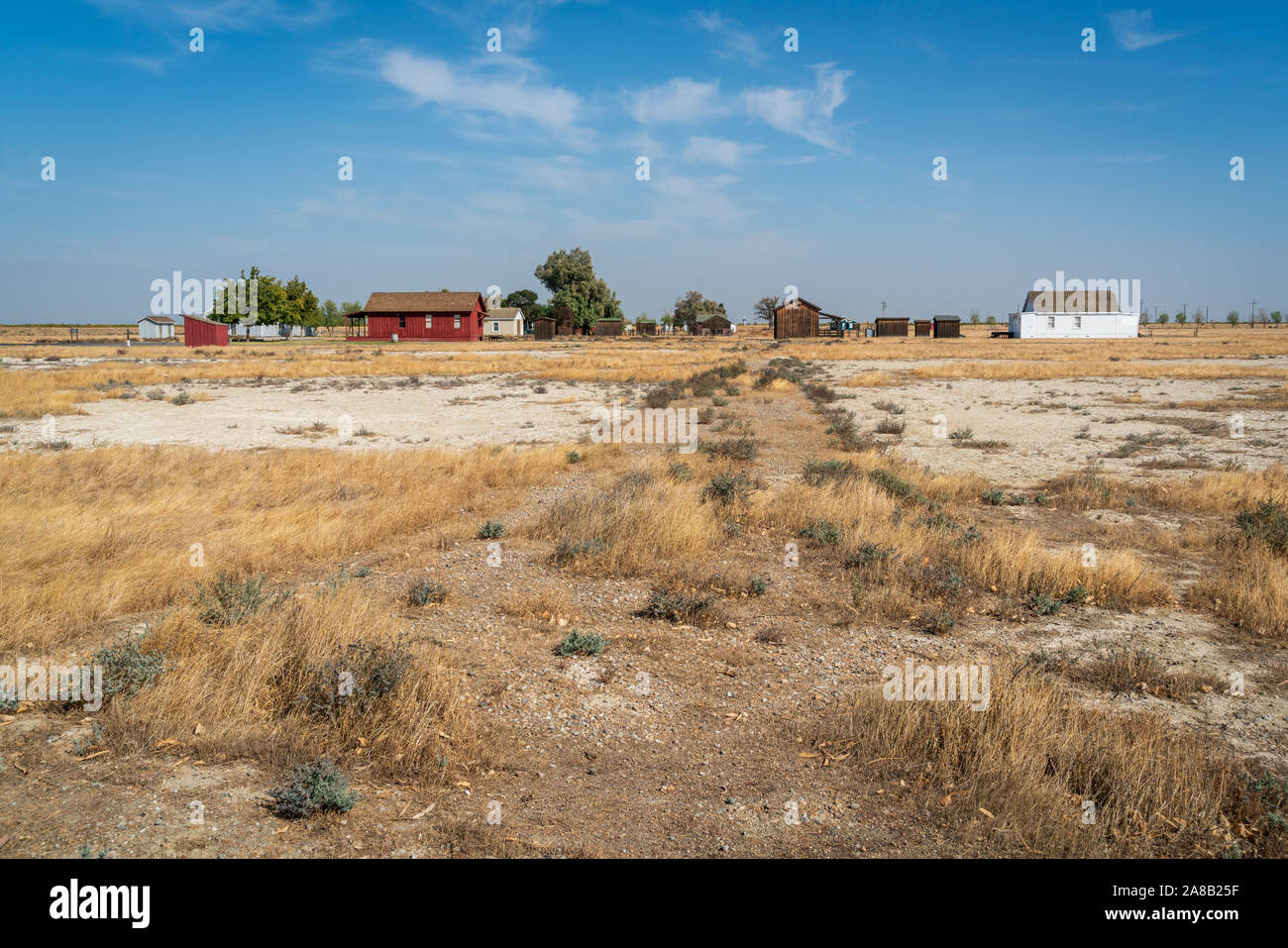 Colonel Allensworth State Historic Park Stock Photo - Alamy