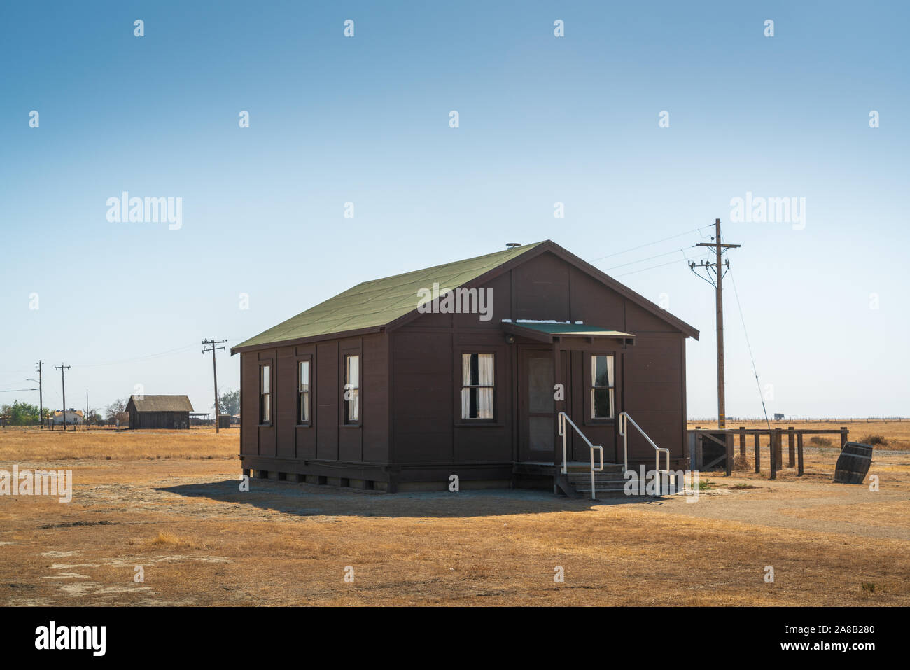Colonel Allensworth State Historic Park Stock Photo - Alamy