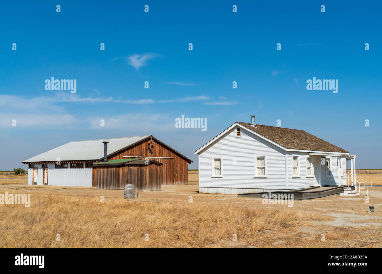 Colonel Allensworth State Historic Park Stock Photo - Alamy