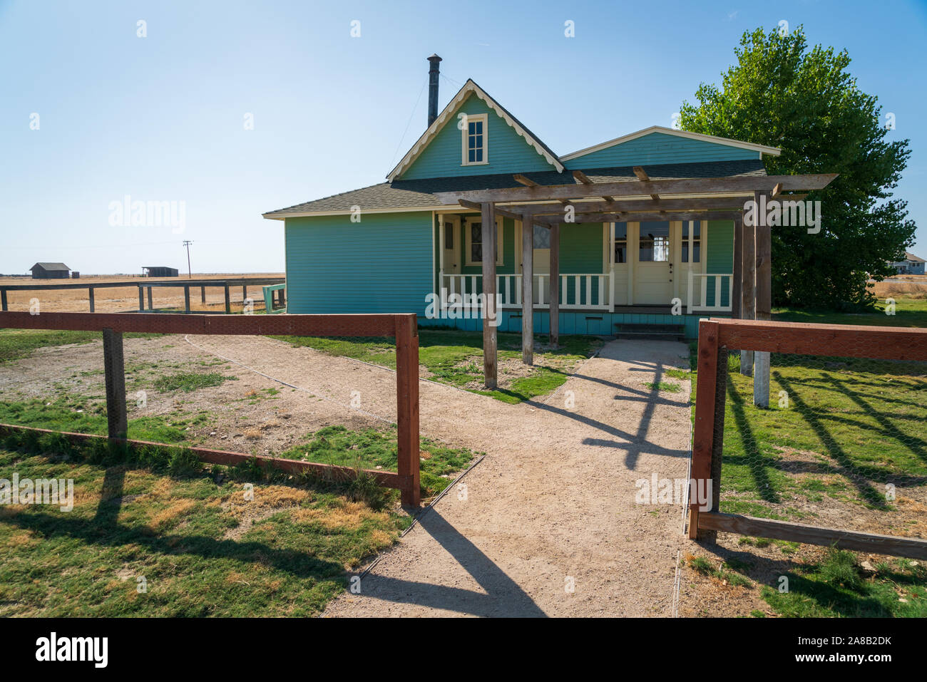 Colonel Allensworth State Historic Park Stock Photo - Alamy