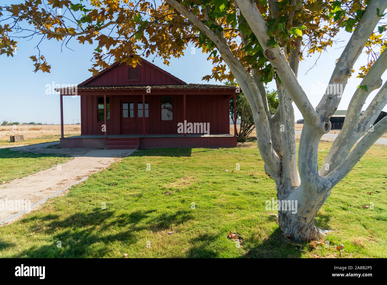 Colonel Allensworth State Historic Park Stock Photo - Alamy