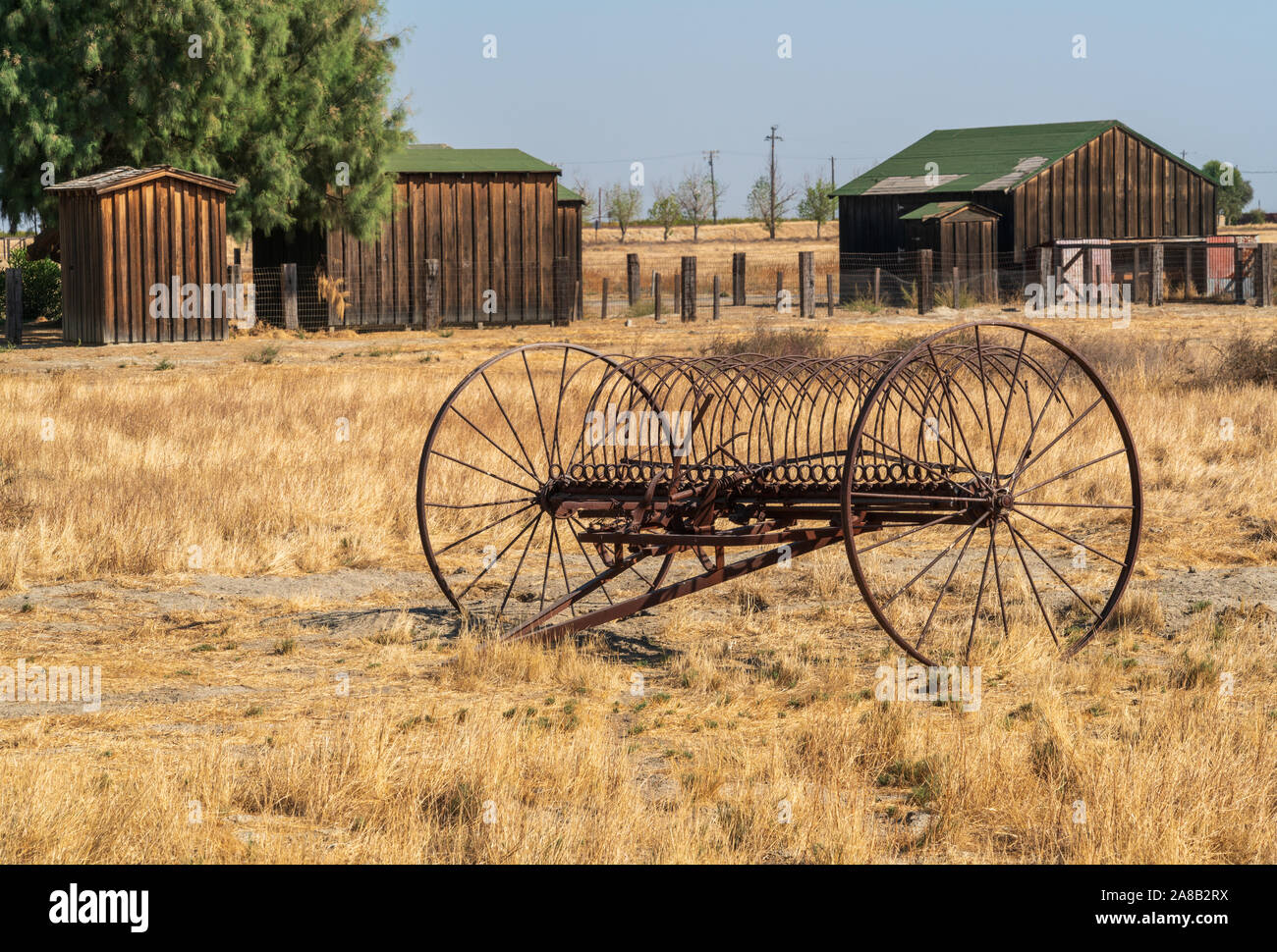Colonel Allensworth State Historic Park Stock Photo - Alamy