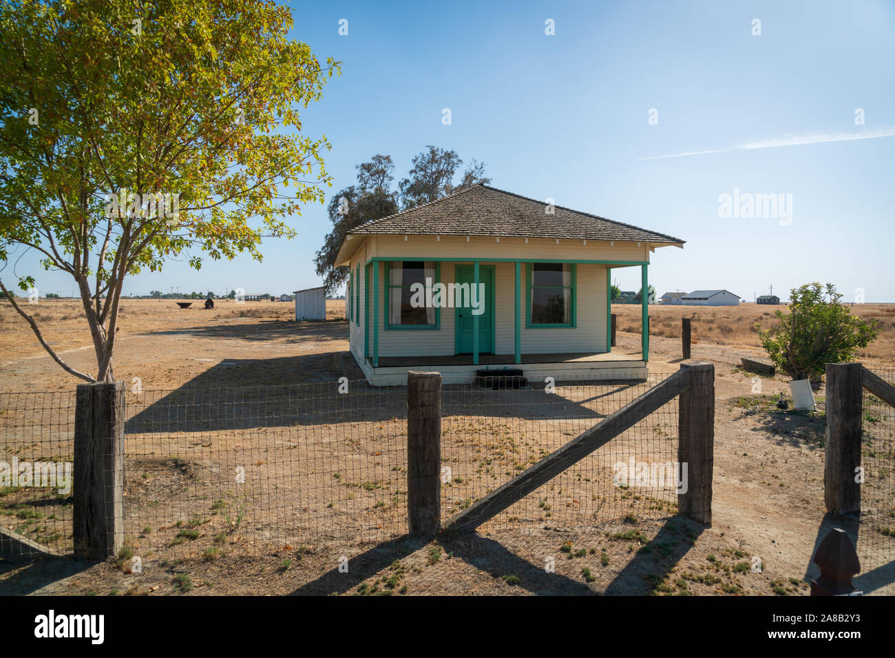 Colonel Allensworth State Historic Park Stock Photo - Alamy