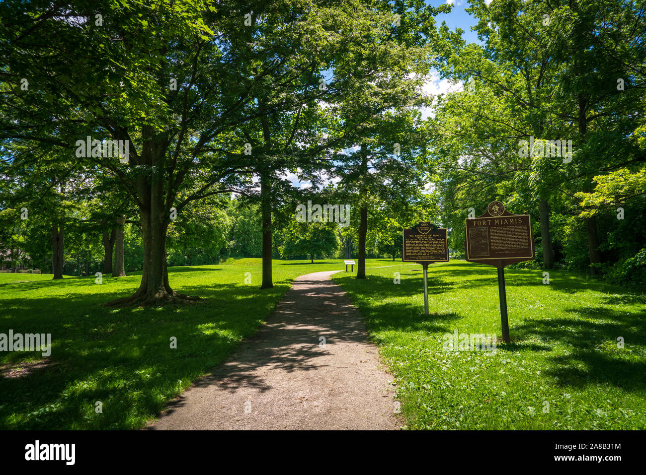 Fort Miamis National Historic Site, Ohio Stock Photo - Alamy