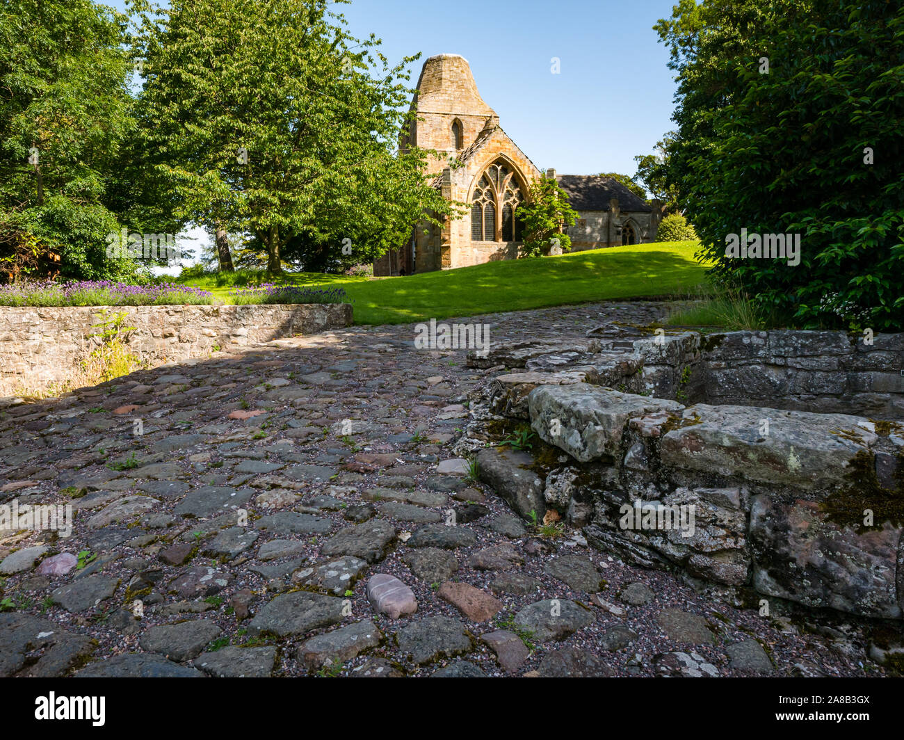 Seton Collegiate Chapel, 16th century church, East Lothian, Scotland ...