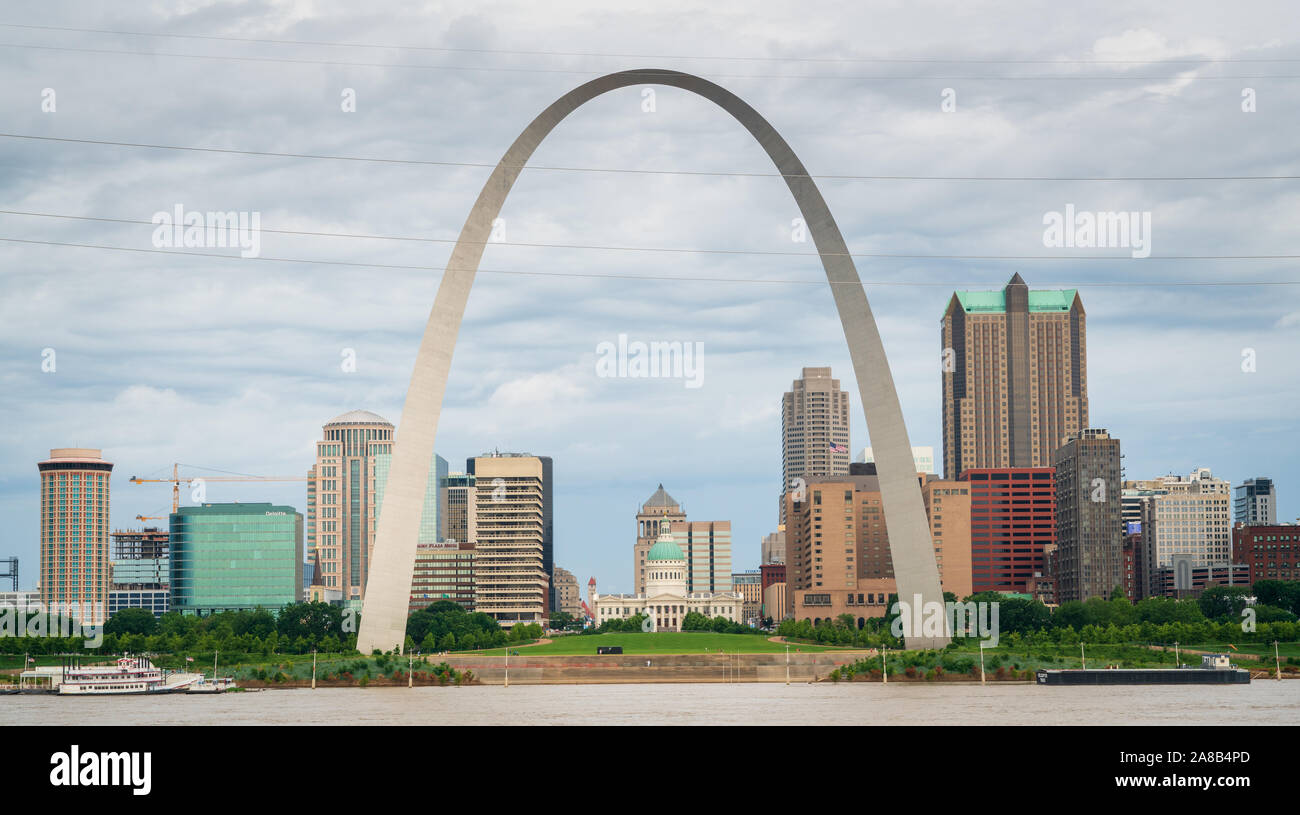 Gateway Arch National Park, St. Louis Stock Photo - Alamy