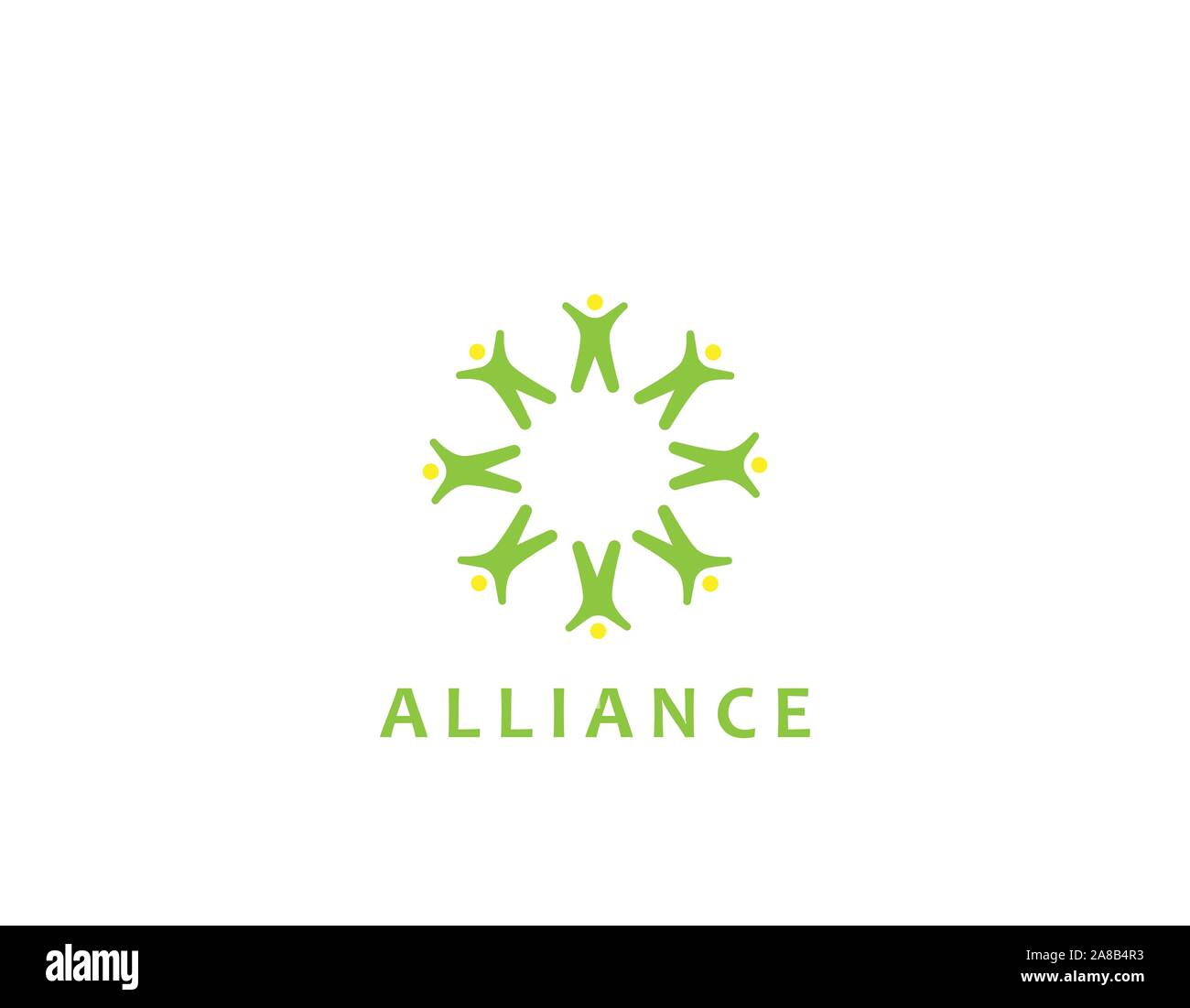 Togetherness harmony Stock Vector Images - Alamy