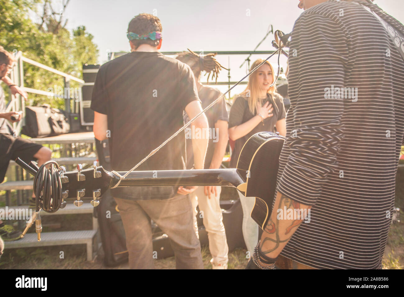 Backstage Concert High Resolution Stock Photography and Images - Alamy