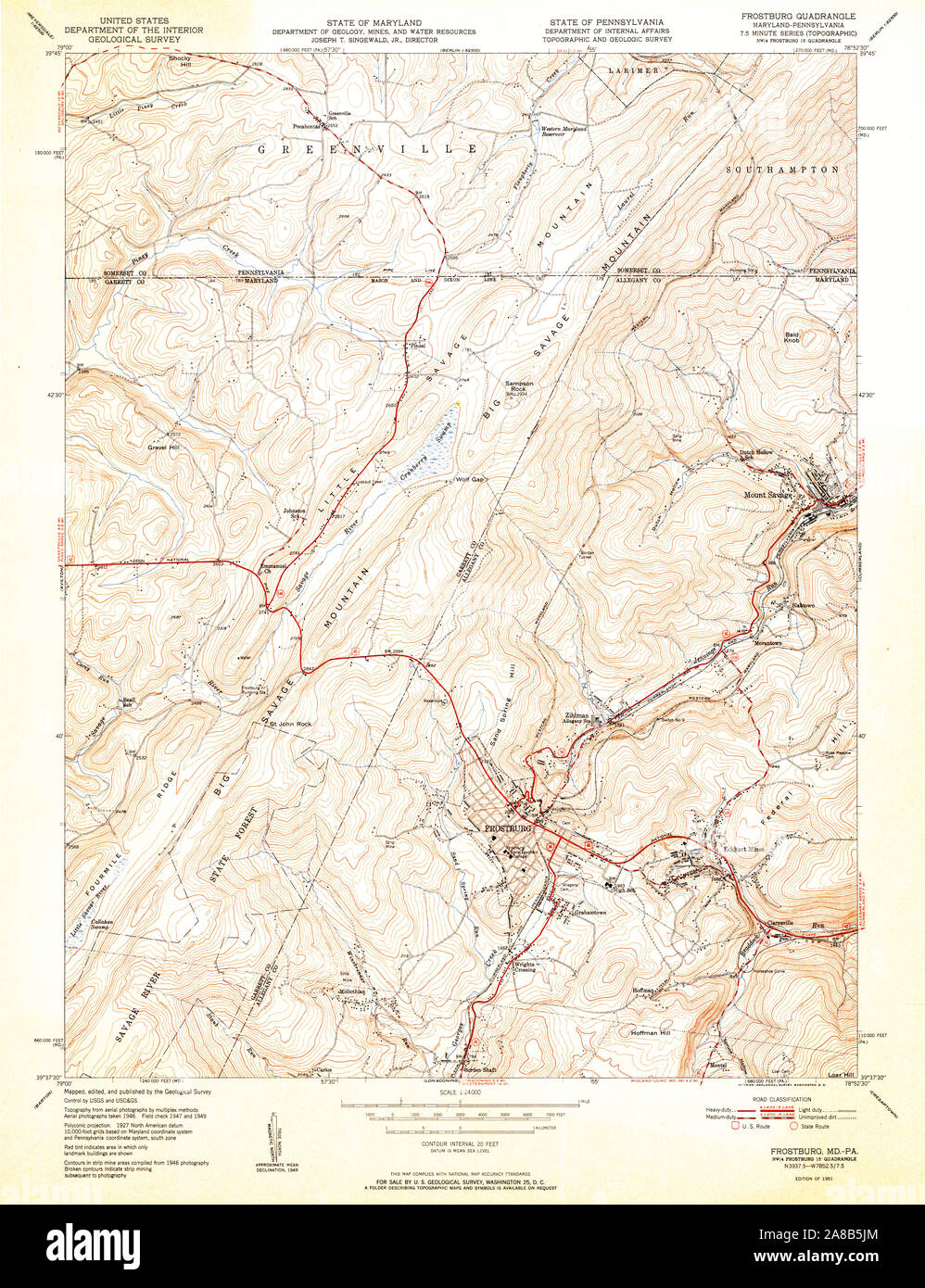 Frostburg historical hi-res stock photography and images - Alamy