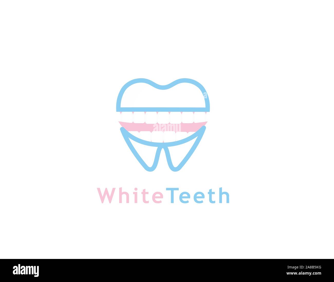 Teeth logo hi-res stock photography and images - Alamy